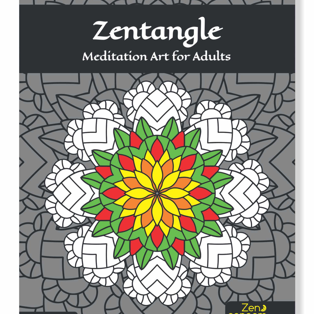 Zentangle Coloring Book for Adults | Level 1 | Zen Sangam